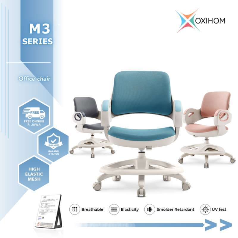 Promo Oxihom M3 Kursi Mesh Kursi Sekolah Kursi Belajar Remaja Mesh ...