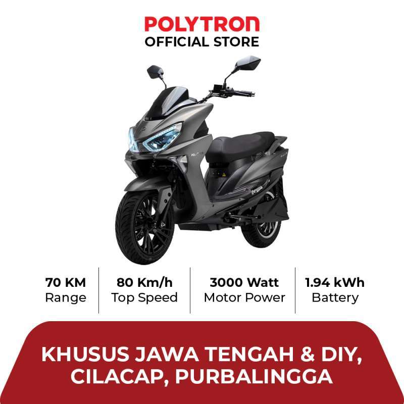 Promo Subsidi Polytron Fox S Electric Sepeda Motor Listrik - Otr Jawa ...