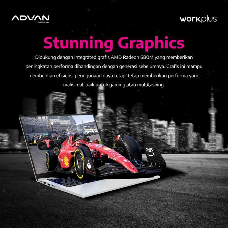 Promo Advan X Darbotz Laptop Workplus Amd Ryzen 7 7735hs 16gb/512gb 14 ...