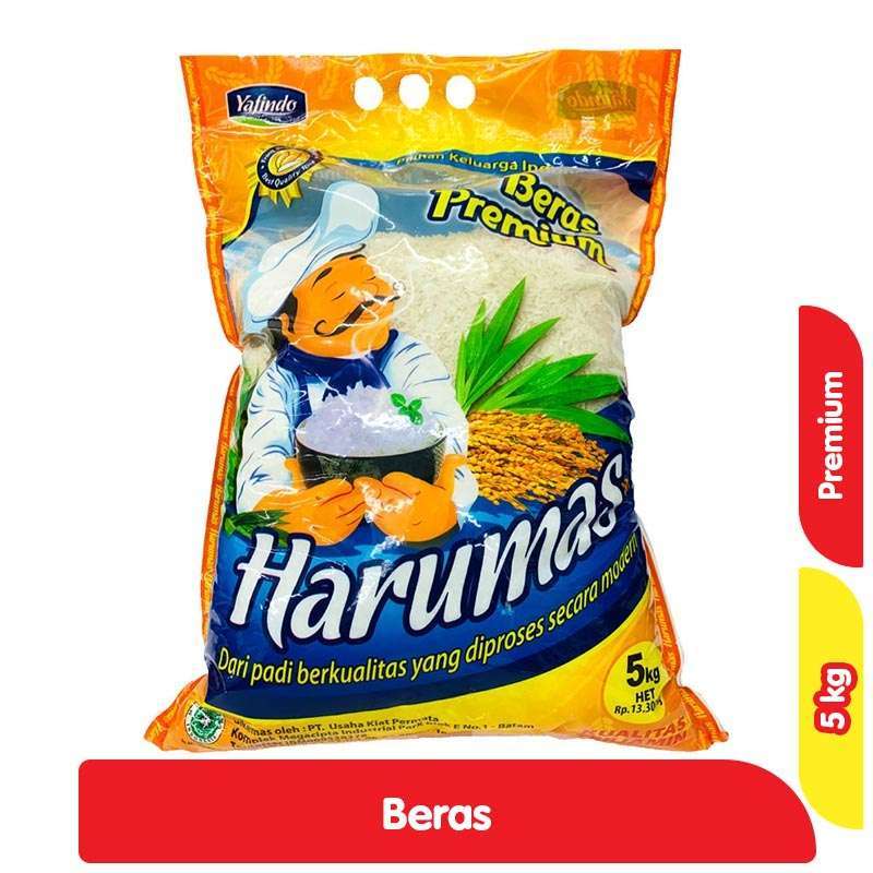 Jual Harumas Beras Premium 5 Kg Di Seller Alfamart Flagship Store ...