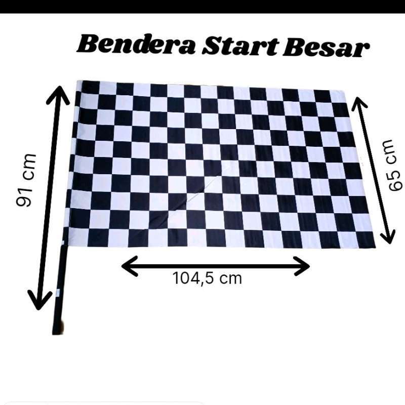 Jual Bendera Start Finish 💯 Harga Murah & Kualitas Terbaik Oktober 2025