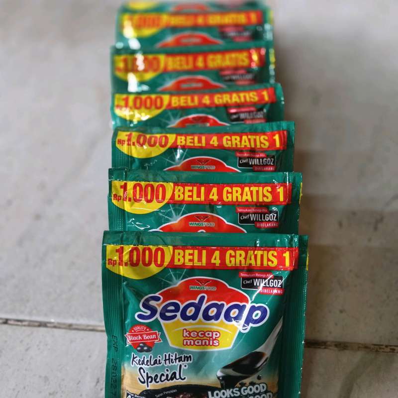 Jual Kecap Sedaap 1 Renteng Isi 15 Sachet Di Seller Sembako Buiin ...