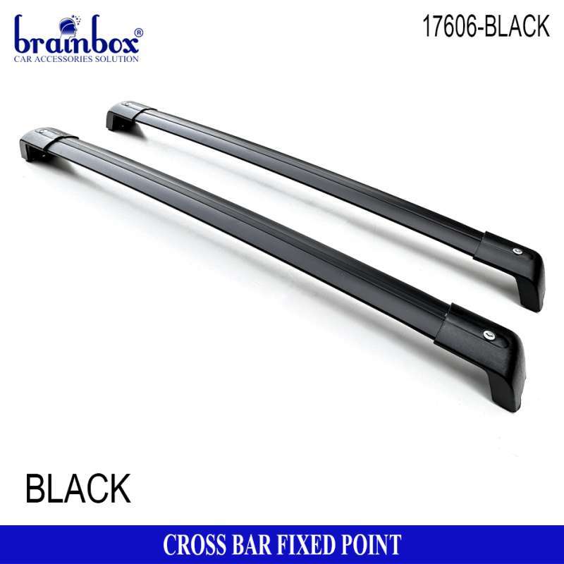 Jual Cross Bar Fixed Point Top Bolt Baut Atas Cross Bar Mobil - Hitam ...