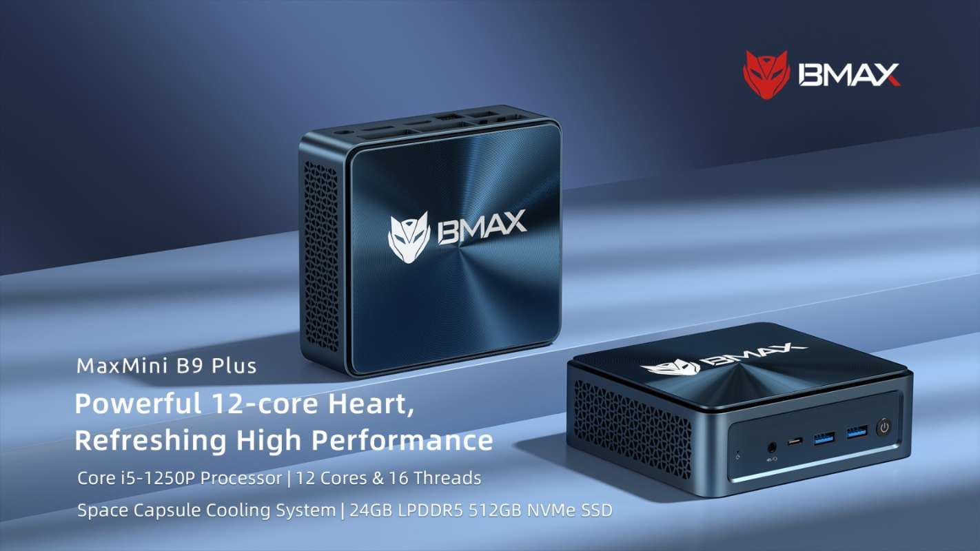 Jual Minipc Bmax B9 Plus Intel Core I5 1250p Gen12 24gb Ddr5 512gb Ssd ...