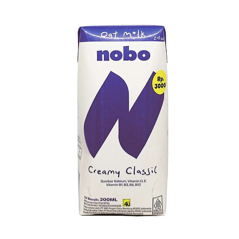 Promo Nobo - Oat Milk Drink - 200 Ml Diskon 15% Di Seller Cemilan4u ...