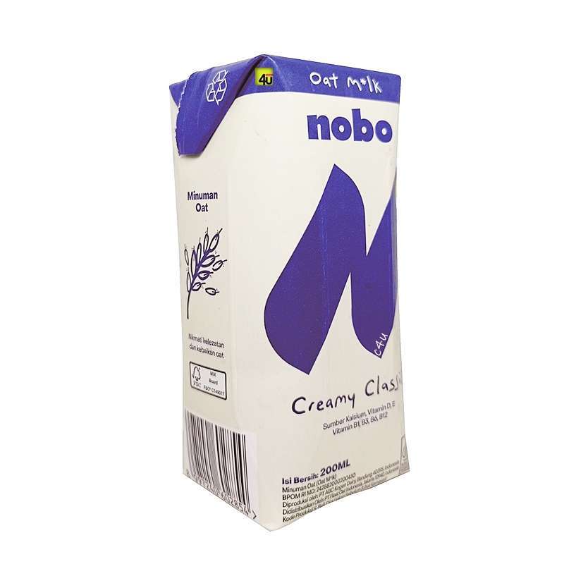 Promo Nobo - Oat Milk Drink - 200 Ml Diskon 15% Di Seller Cemilan4u ...