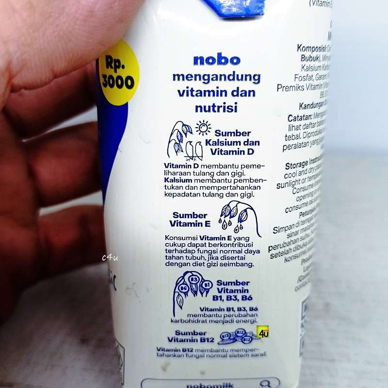 Promo Nobo - Oat Milk Drink - 200 Ml Diskon 15% Di Seller Cemilan4u ...
