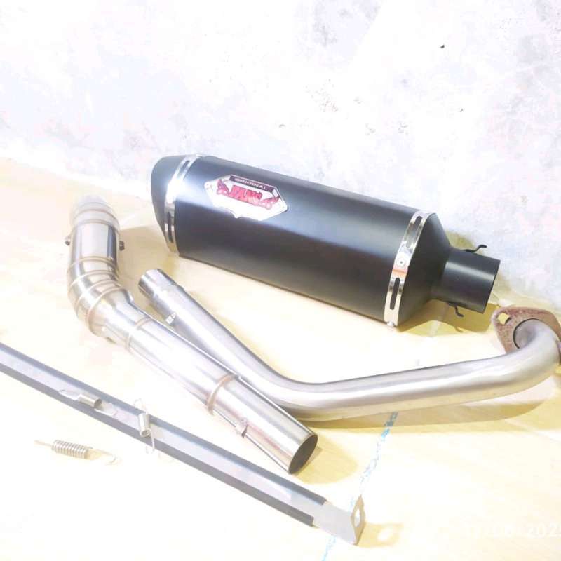 Promo Knalpot Fans Racing R15 Mt15 Vixion Verza Gsx Tiger Satria Fu Cbr ...
