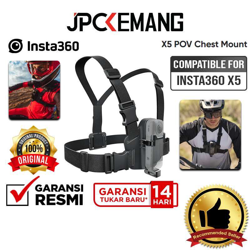 Promo Jpc Kemang Insta360 X5 Pov Chest Mount For Insta 360 X 5 Action ...