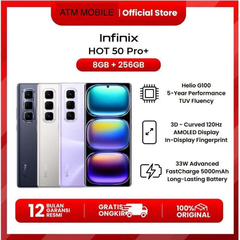 Infinix Hot 50 Pro 8 256 🔥 Harga & Spesifikasi Terbaru Juni 2026