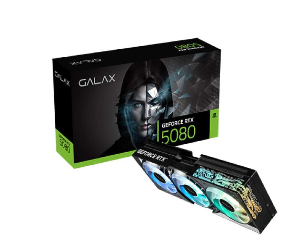 Jual Galax Geforce Rtx 5080 1-click Oc Pci-e 16gb Gddr7 256bit Grafis ...
