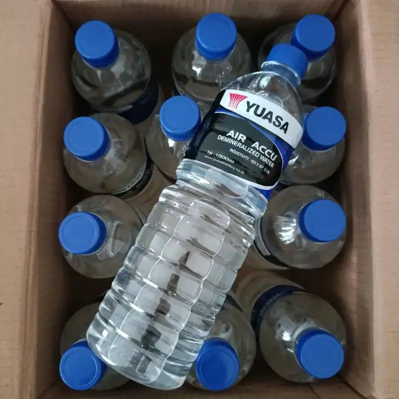 Jual [paket 12 Botol] Yuasa Air Aki Tambah Isi 1liter Motor Mobil Ari ...