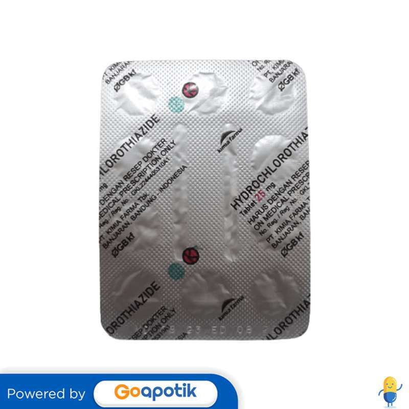 Jual Hydrochlorothiazide Hct 25 Mg Terbaik Januari 2026 - Harga Murah ...