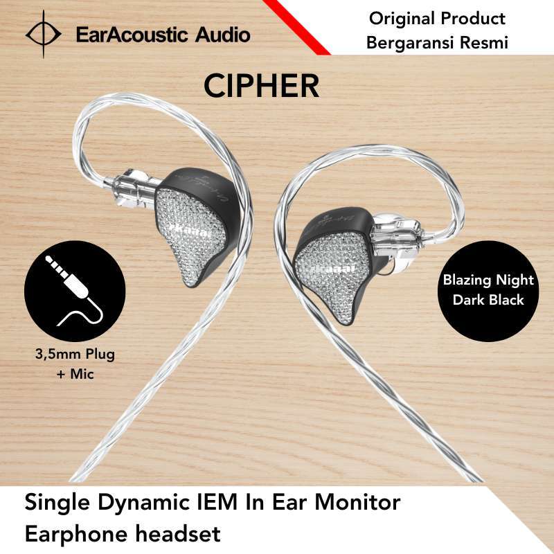 Jual Earacoustic X Zkaaai Cipher Single Dynamic Iem In Ear Monitor ...