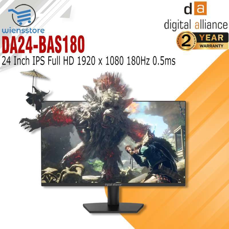 Promo Digital Alliance Led Monitor 24 Inch Fhd 1920x1080 Ips 180hz 0 ...
