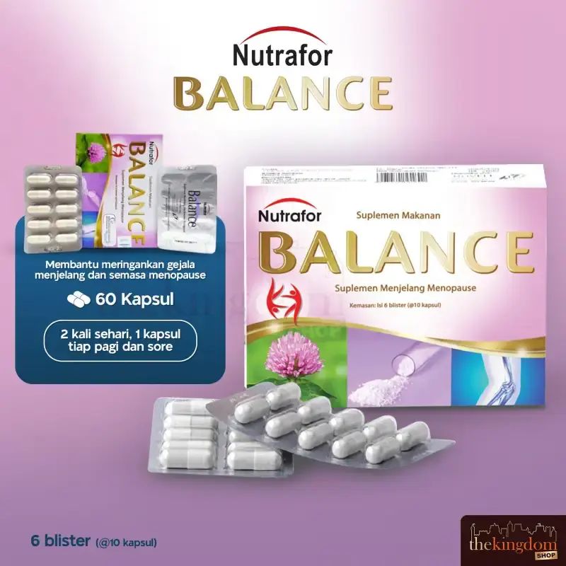 Jual Nutrafor Balance /60 Vitamin Suplemen Kapsul Kesehatan Tulang ...