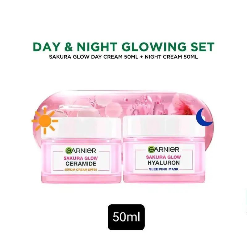 Garnier Sakura Glow Serum Day Cream Gratis Ongkir 🏷️ Harga Murah Juni 2026