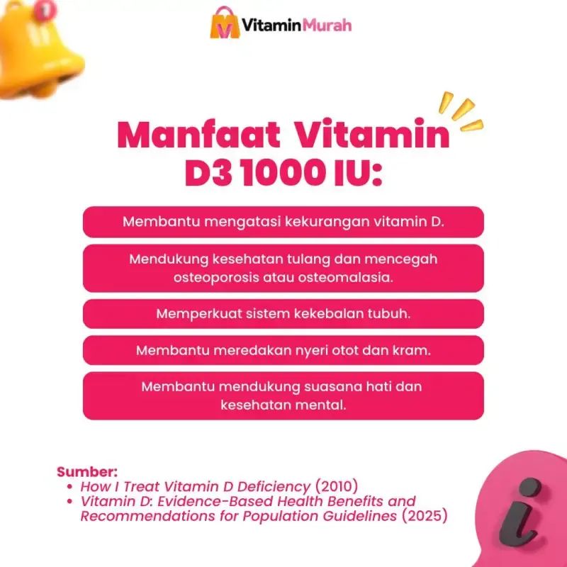 Jual Ulti Pride Vitamin D3 1000iu Isi 100 Kapsul Lunak Di Seller ...