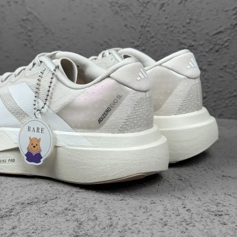 Jual adidas Adizero Evo Sl Alumina Off White Warm Sandstone Gs (100% ...
