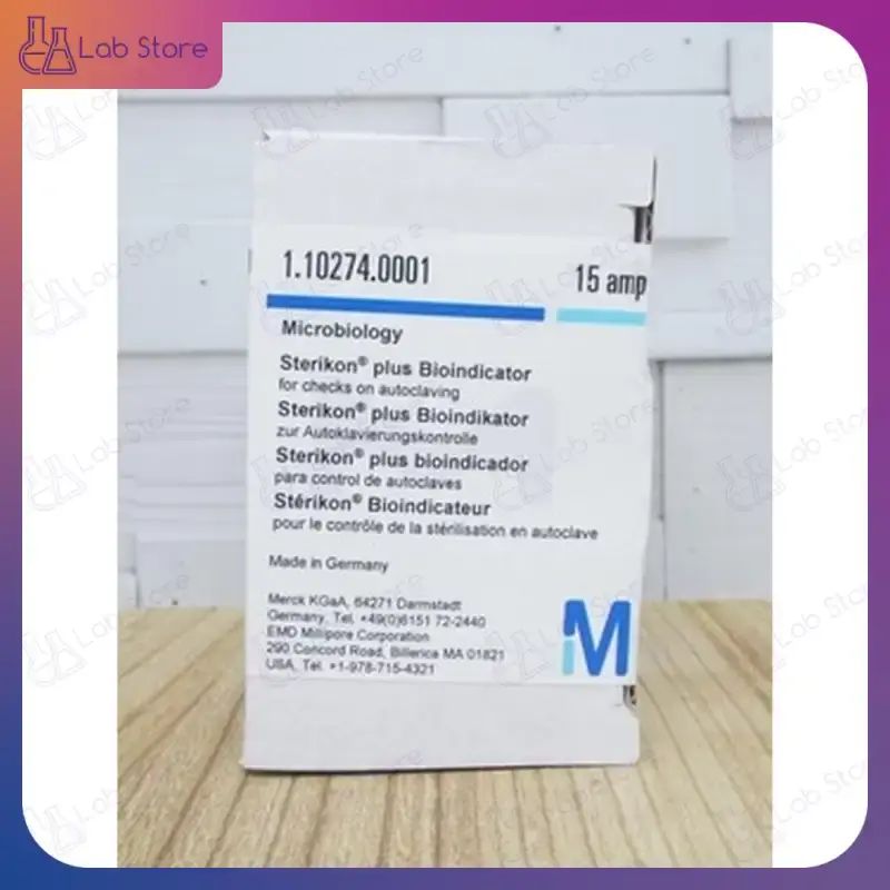 Jual Sterikon Plus Bioindicator For Microbiology | Merck 1.10274.0001 ...