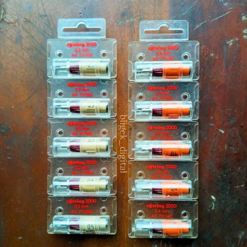Jual Pen Isograph Rotring Dan Rapido Staedtler / Pulpen Gambar Teknik ...