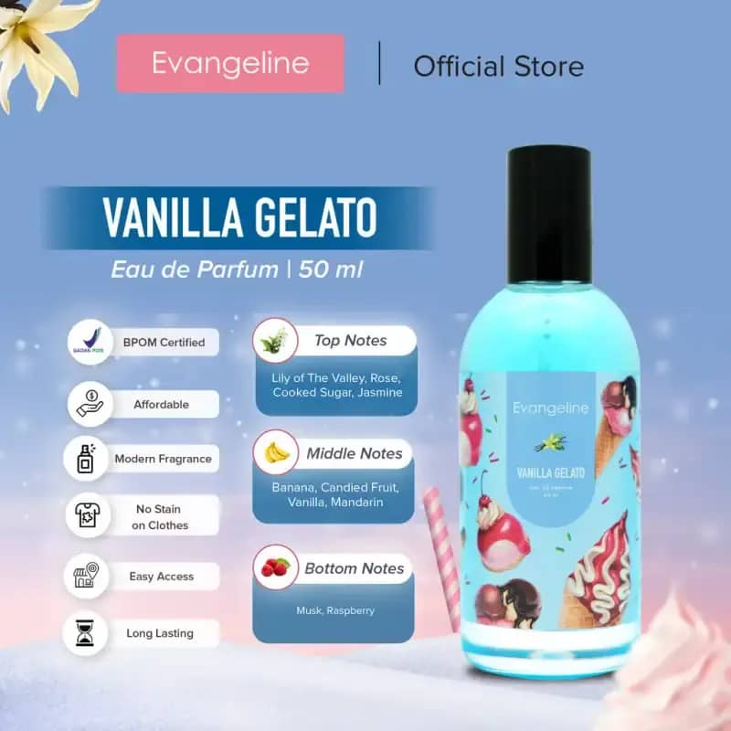 Promo Evangeline Vanilla Series Edp 5oml | Parfum Wanita Travel Size ...