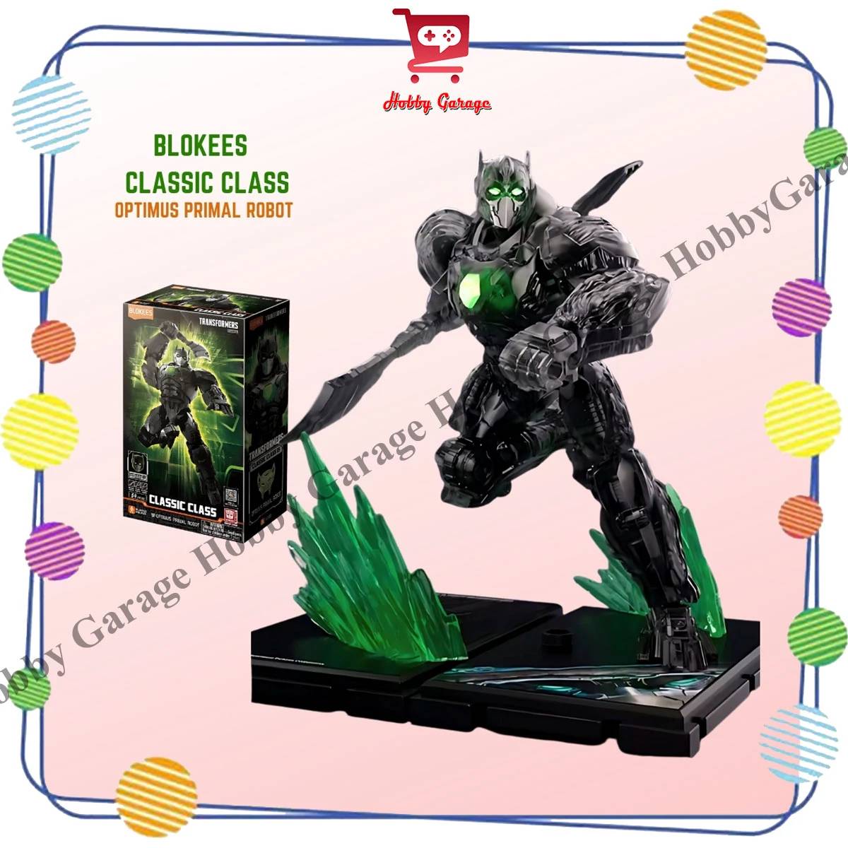 Promo Blokees Transformers Optimus Primal Robot One Classic Class 05 ...