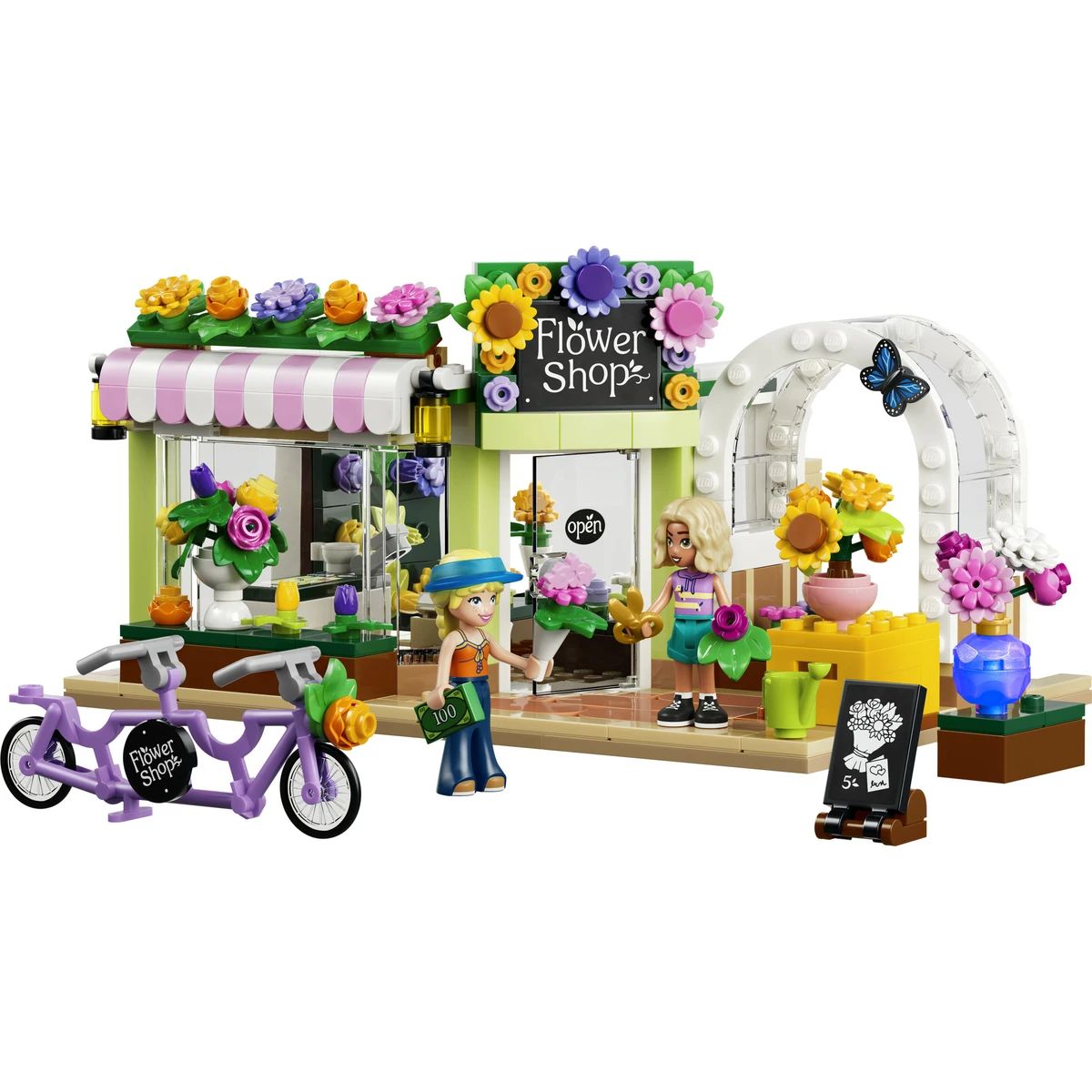 Jual LEGO Friends 42693 Creative Flower Shop (377 Pieces), Mainan Anak ...