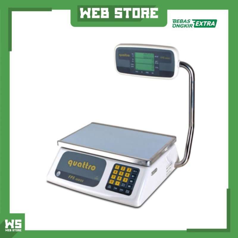 Promo Timbangan Buah Laundry Daging Digital Scale Tiang 2 Layar Fps B 30Kg Diskon 12% di Seller ...