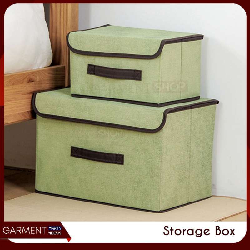 Promo Storage Box 2 In 1 Kotak Penyimpanan Baju Mainan Organizer Lipat ...
