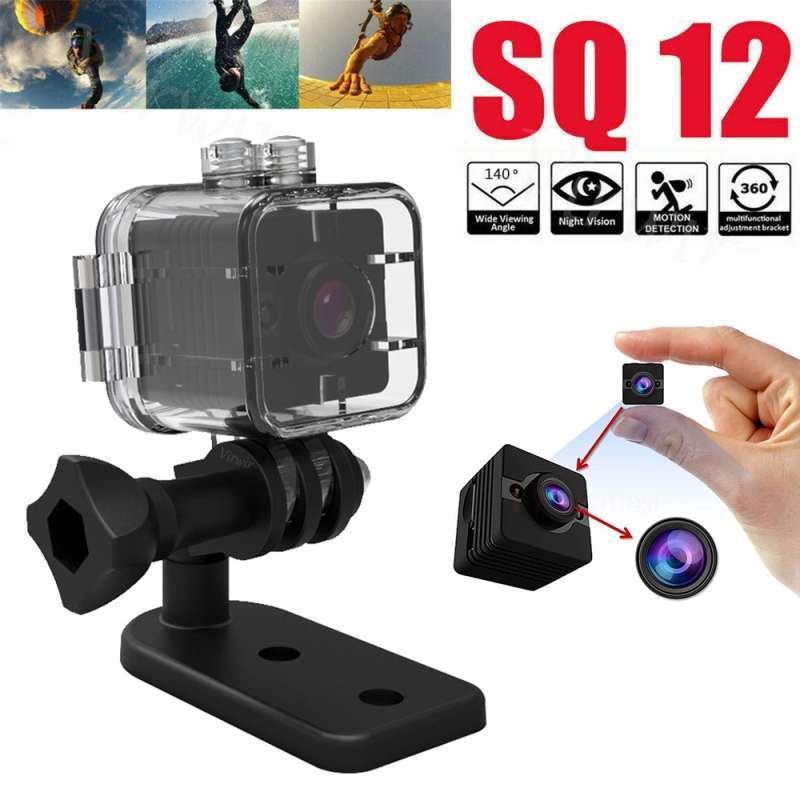 Promo Sq12 1080p Spy Camera Mini Dv Kamera Sport Waterproof Sq 12 Anti ...