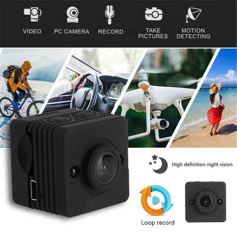 Promo Sq12 1080p Spy Camera Mini Dv Kamera Sport Waterproof Sq 12 Anti ...