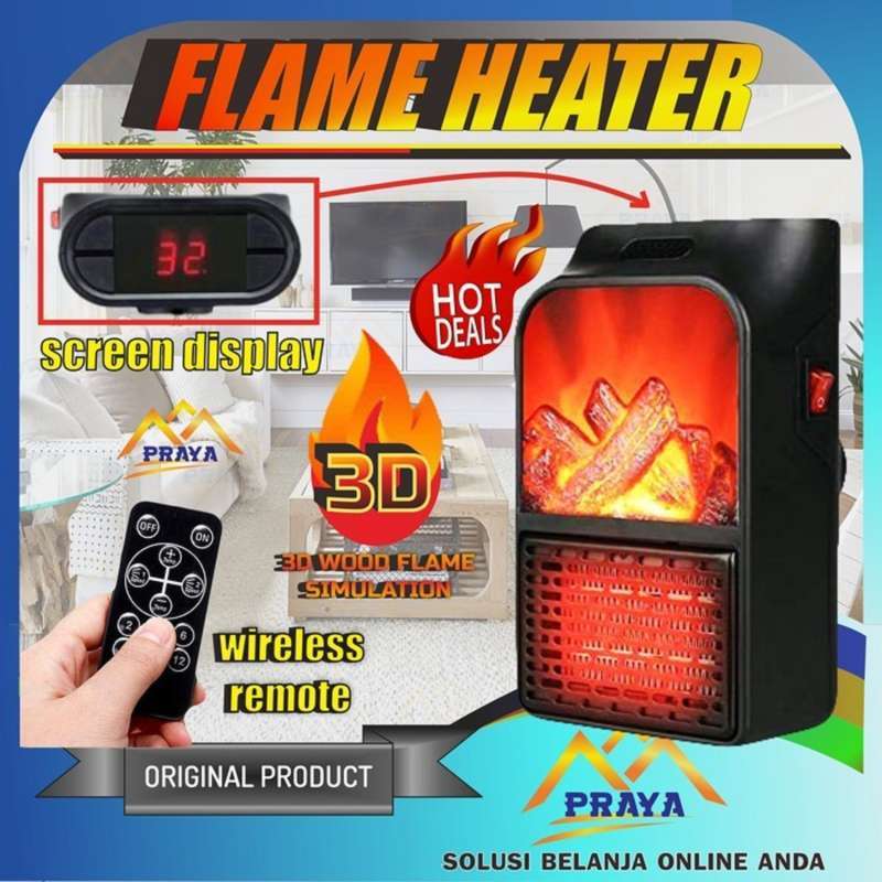 Jual ALAT PENGHANGAT DIGITAL UDARA WIRELESS HEATER RUANG RUANGAN ...