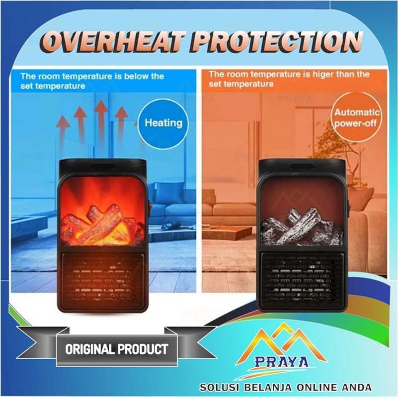 Jual Alat Penghangat Digital Udara Wireless Heater Ruang Ruangan ...