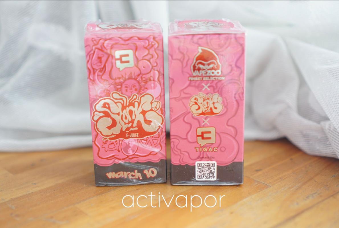 Promo Slank V2 March 10 Glazed Crumble Blueberry 60ml - 6mg Diskon 14% ...
