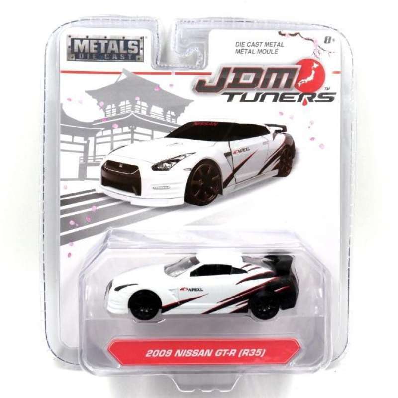 Promo Jada Jdm Tuners Diecast Mobil Nissan Gtr R35 2009 Apex Diskon 36% ...