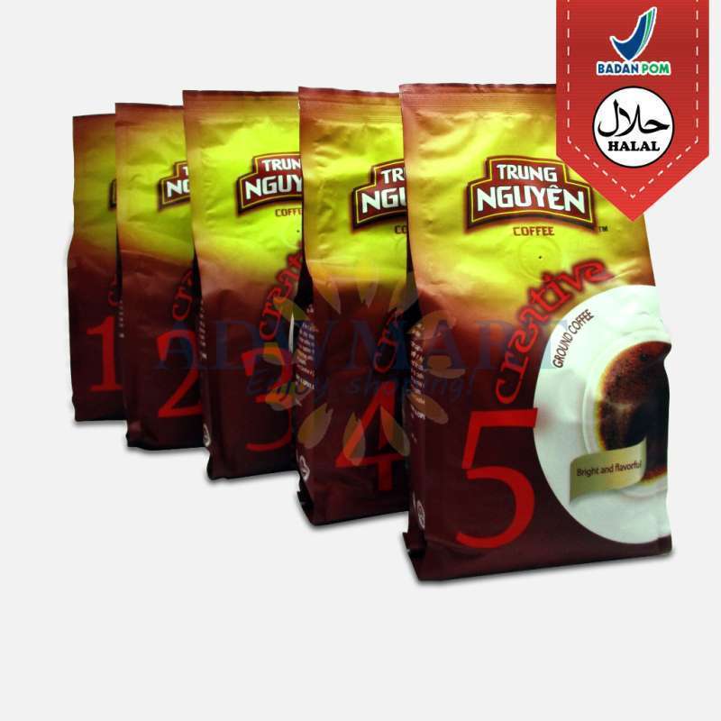 Jual KOPI VIETNAM TRUNG NGUYEN CREATIVE KOPI ARABICA 3 - 3 di Seller ...