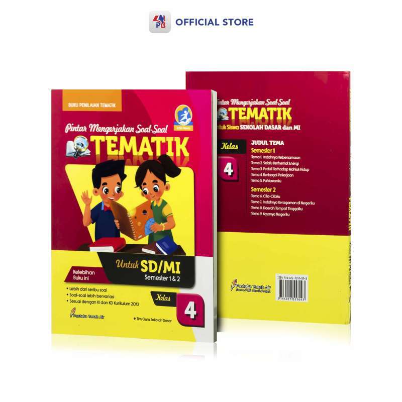 Jual Buku Sekolah / Buku Tematik SD Kelas 1 2 3 4 5 6 : Pintar Mengerjakan Soal - Soal Tematik ...