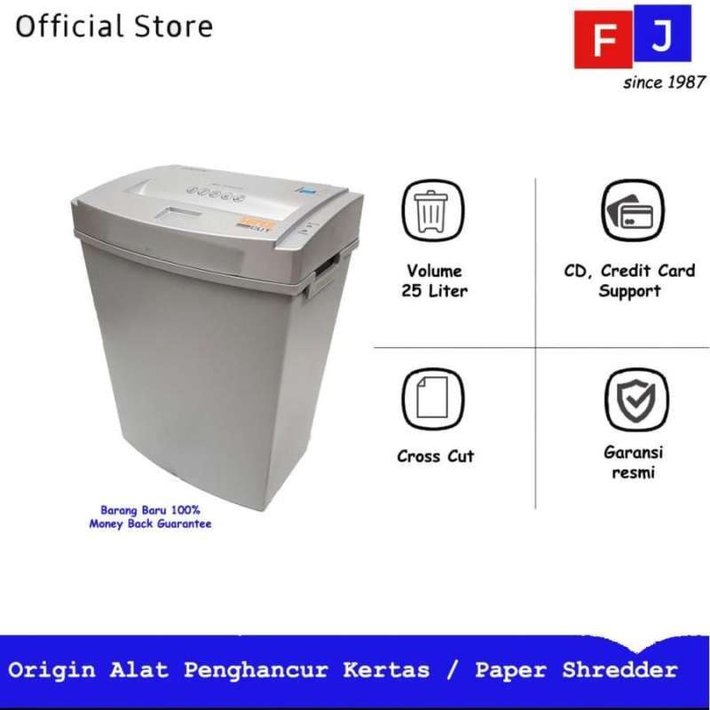 Promo Origin Super Cut Alat Penghancur Kertas / Paper Shredder Supercut ...