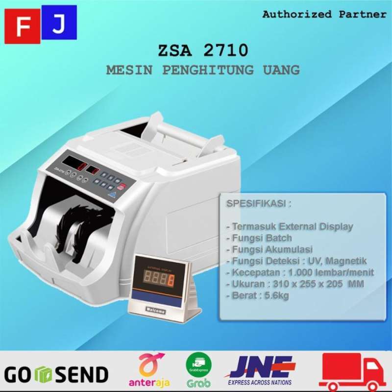 Jual Mesin Hitung Uang Deteksi Uang Palsu Original Harga Termurah Mei ...