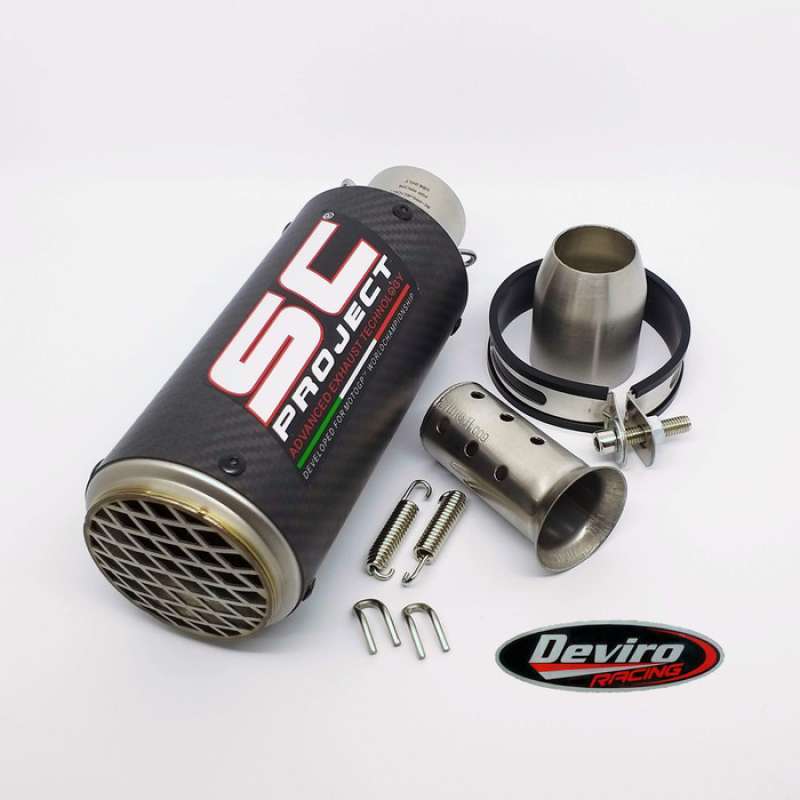 Promo Knalpot Sc-Project Cr-T Carbon Import With Mesh (Silencer Only ...