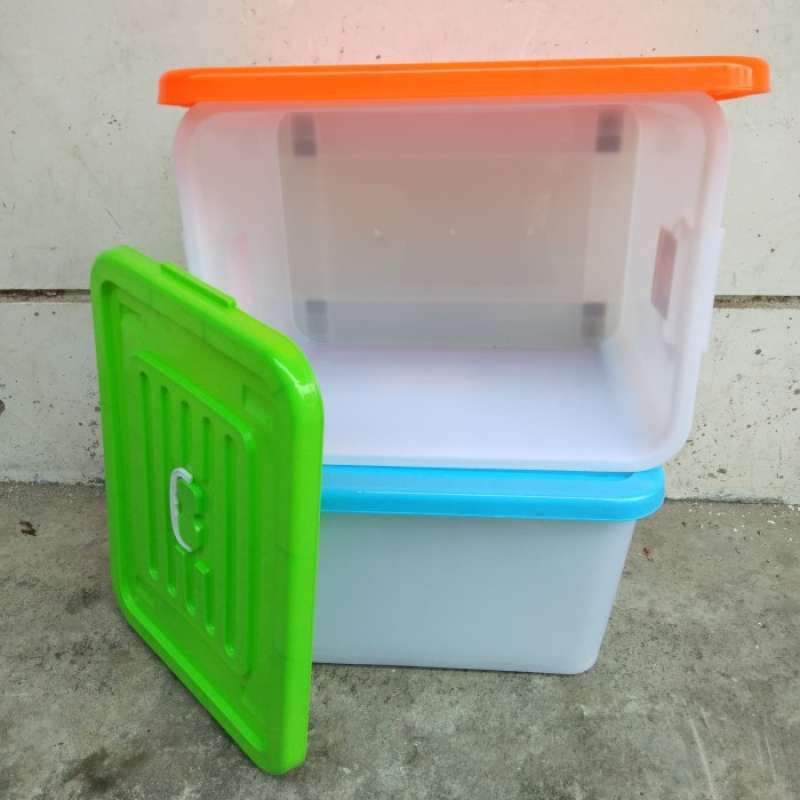 Promo box / container ukuran 70 liter merek gajah berkualitas Diskon 23% di Seller Aizen Store ...