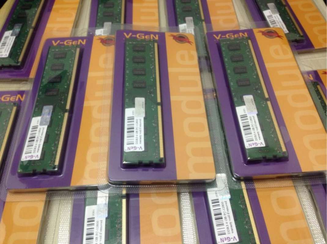 Promo RAM V-GEN 4GB DDR3 LONG-DIMM UNTUK PC/DESKTOP Diskon 23% di ...