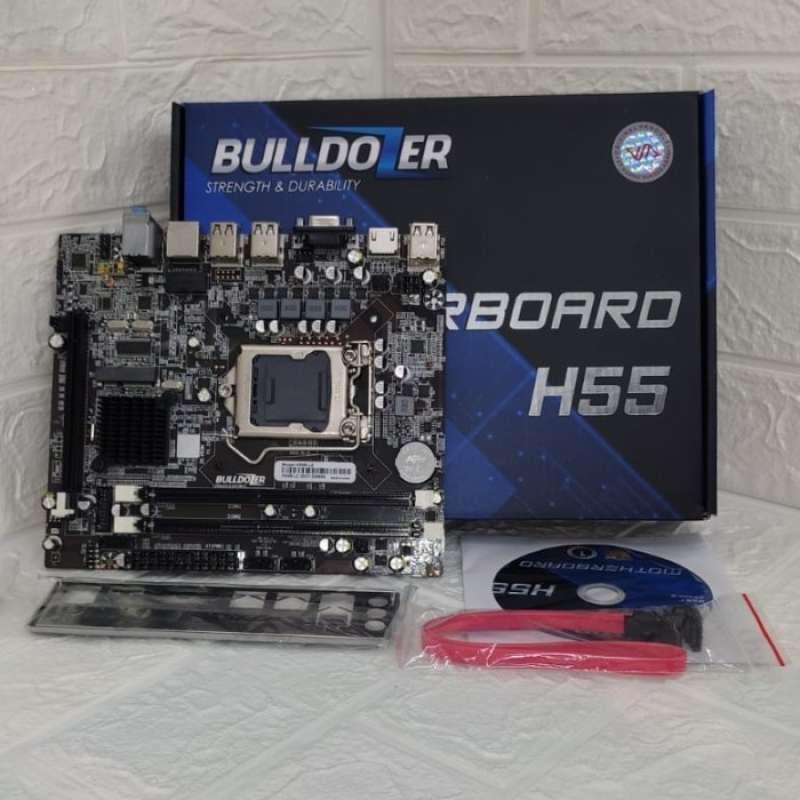 Promo Motherboard Buldozer H55 Lga 1156 Diskon 23% Di Seller Ulita ...