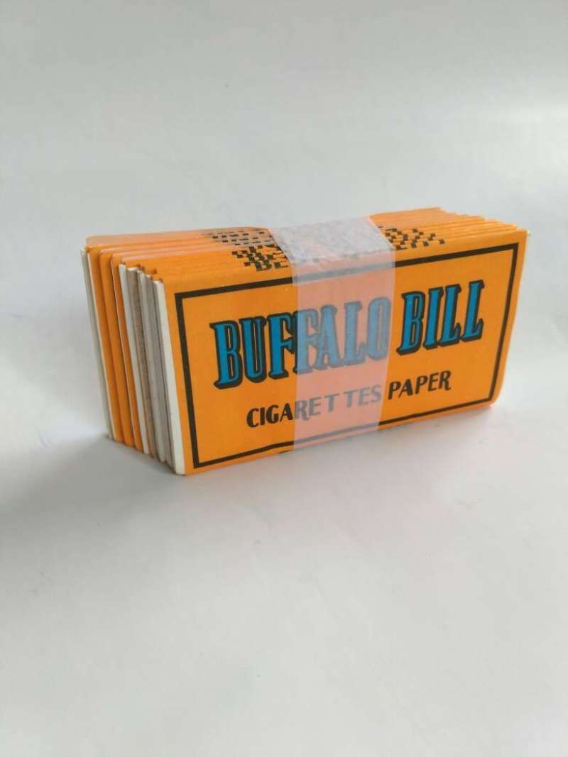 Jual Kertas rokok / papir buffalo bill kuning 1 ikat di Seller bandar ...