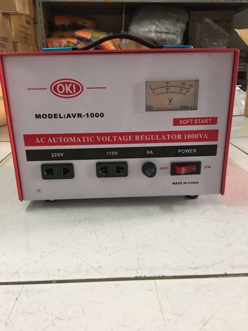 Promo Stabilizer Regulator Listrik Oki 1000 Watt Diskon 23% Di Seller ...