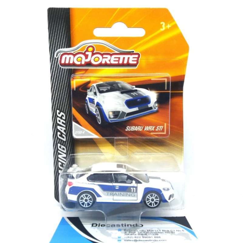 Promo Majorette Racing Cars Subaru Wrx Sti Skala 1:58 Diskon 23% Di ...