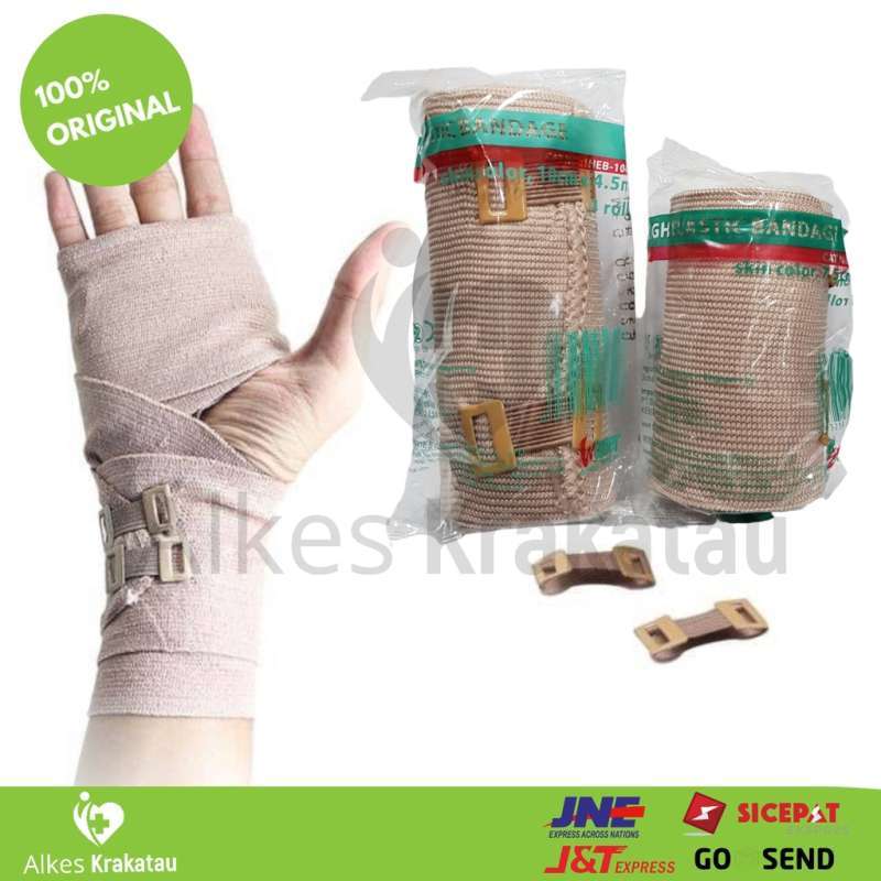 Jual Elastic Bandage 10 Cm X 4.5 M Winner / Perban Verban Elastis Di ...