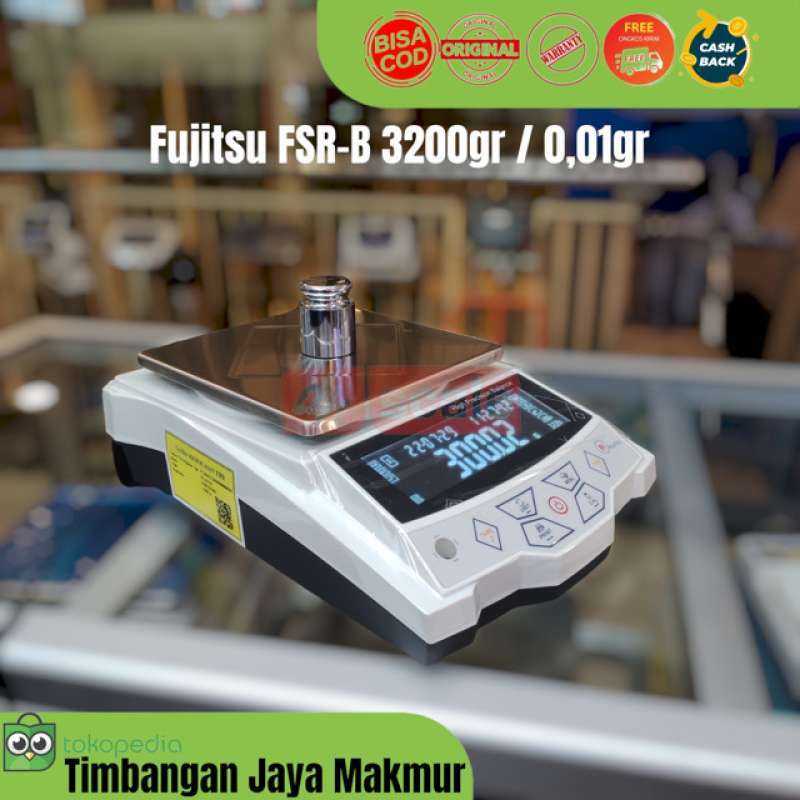 Promo TIMBANGAN LAB, EMAS, ANALITIK, KIMIA, FUJITSU 3200 gr / 0,01 gr ...