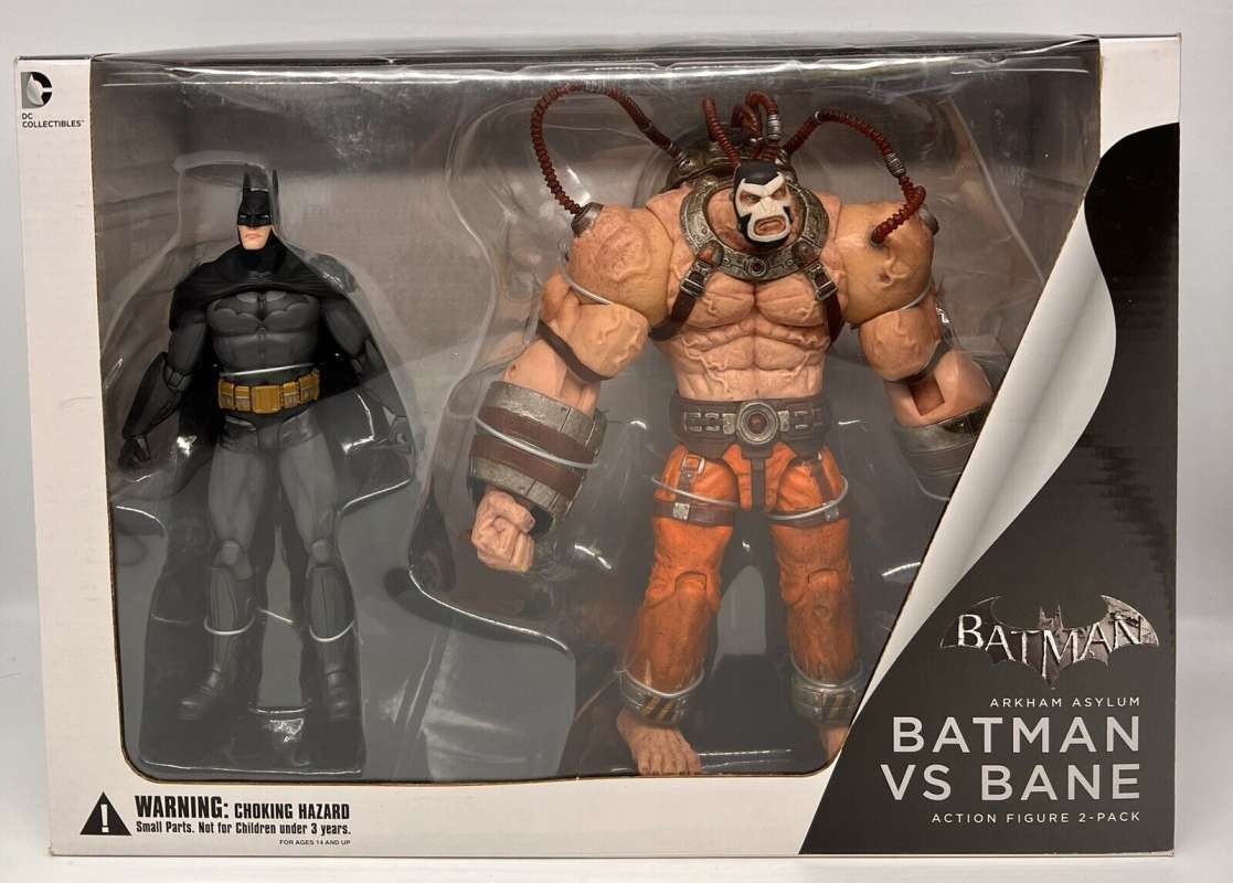 Jual [dc Collectibles] Arkham Asylum 2-pack Batman Vs Bane Di Seller ...